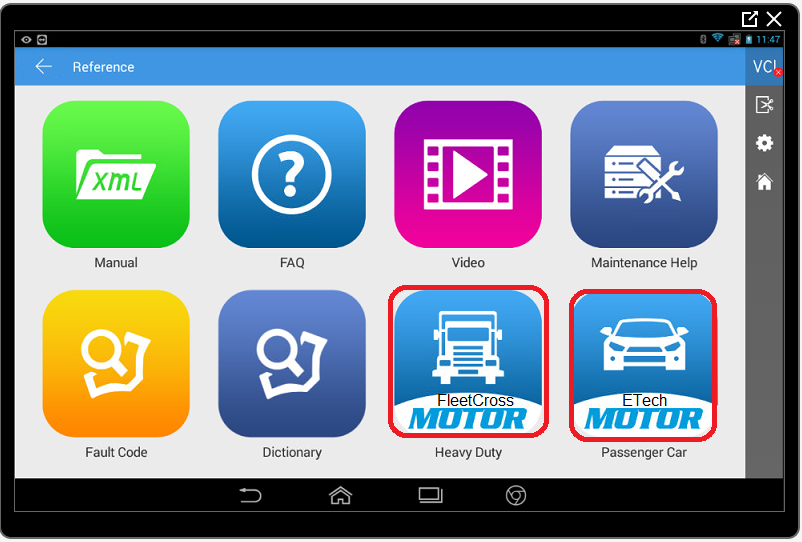 How to access Motor-FleetCross or ETech online | Bludee